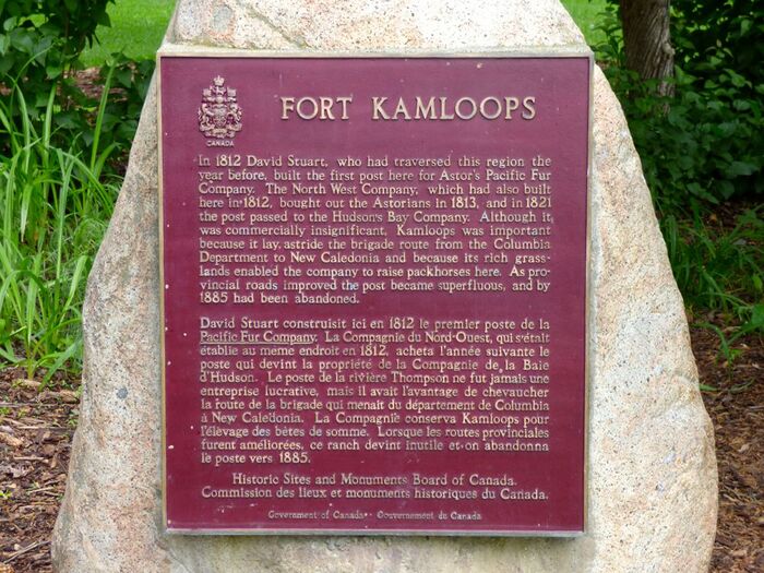 Fort Kamloops - FortWiki Historic U.S. and Canadian Forts